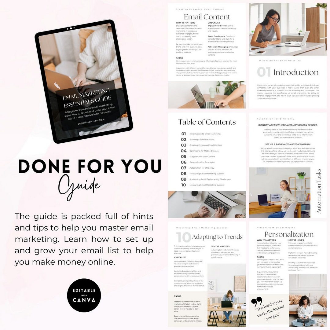 Done for You Email Marketing Essentials Guide with MRR/PLR - Ultimate ...